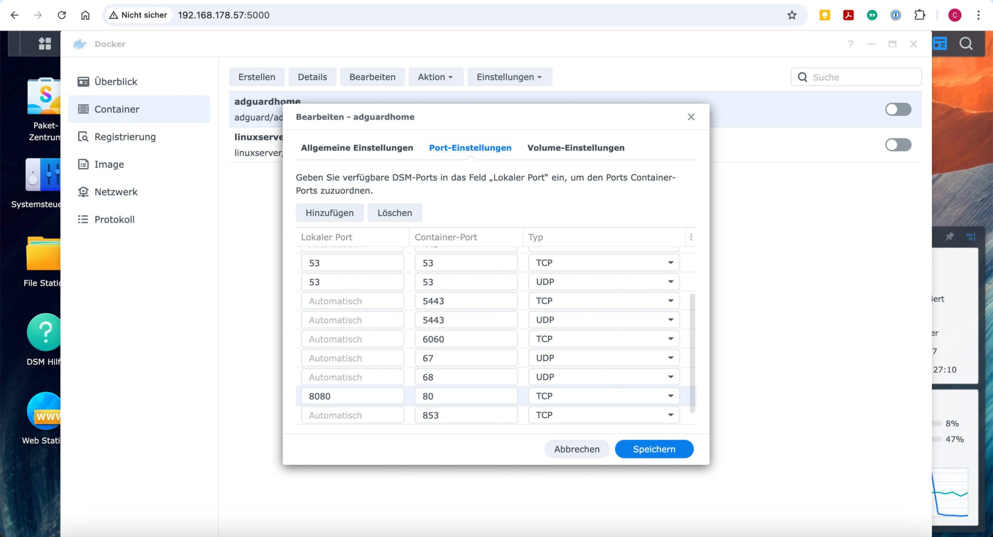 HowTo: Endlich weg mit der Werbung – AdGuard Home ganz einfach mit Synology Docker – selbstauslöser